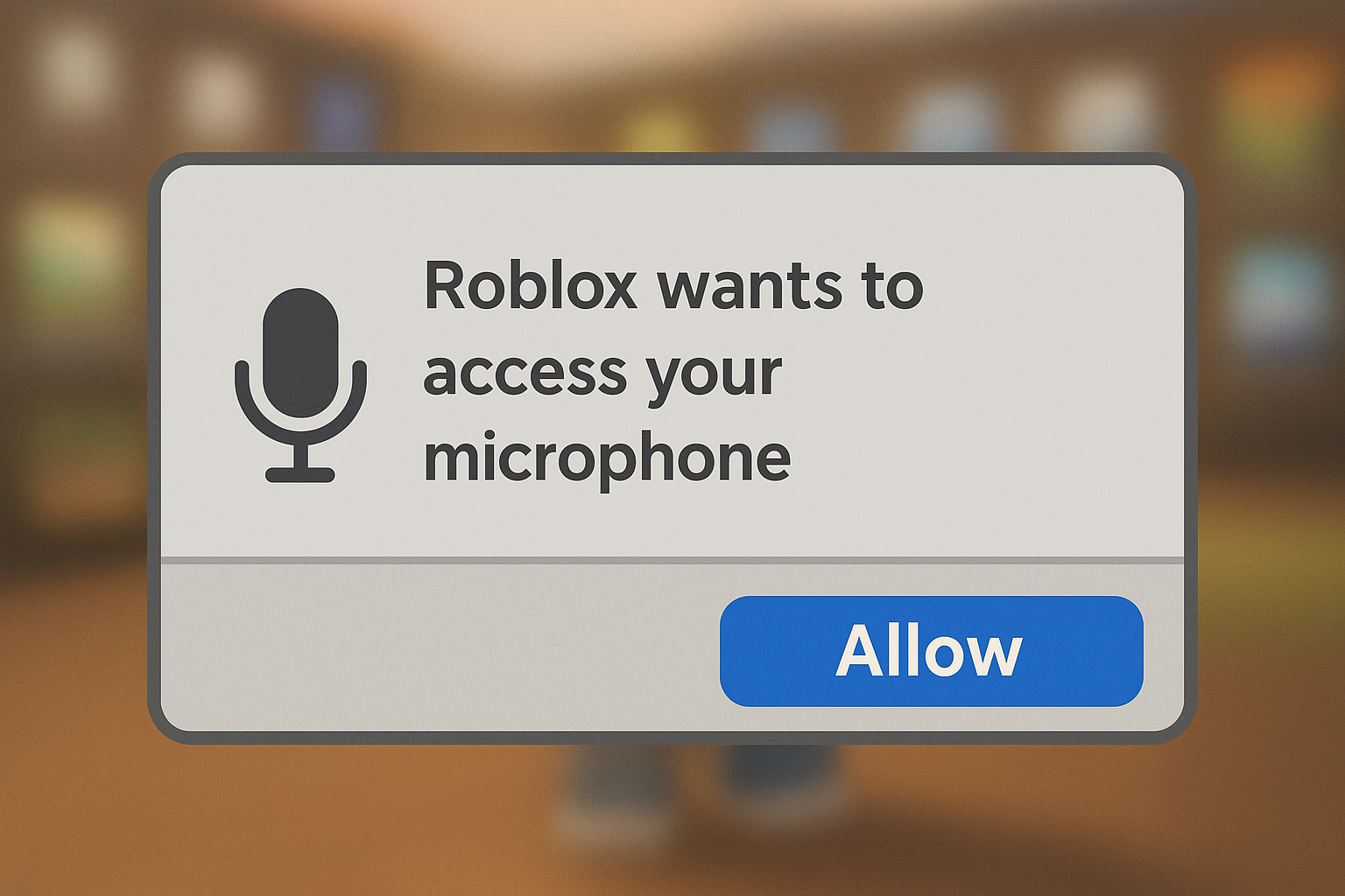 Comment activer le micro sur Roblox